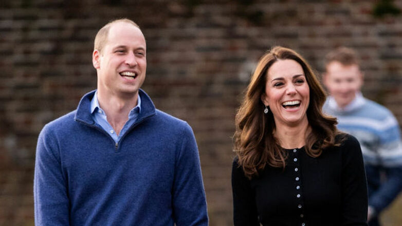 De kerstkaart van William, Kate en de kinderen van 2022 De kerstkaart van William, Kate en de kinderen van 2022